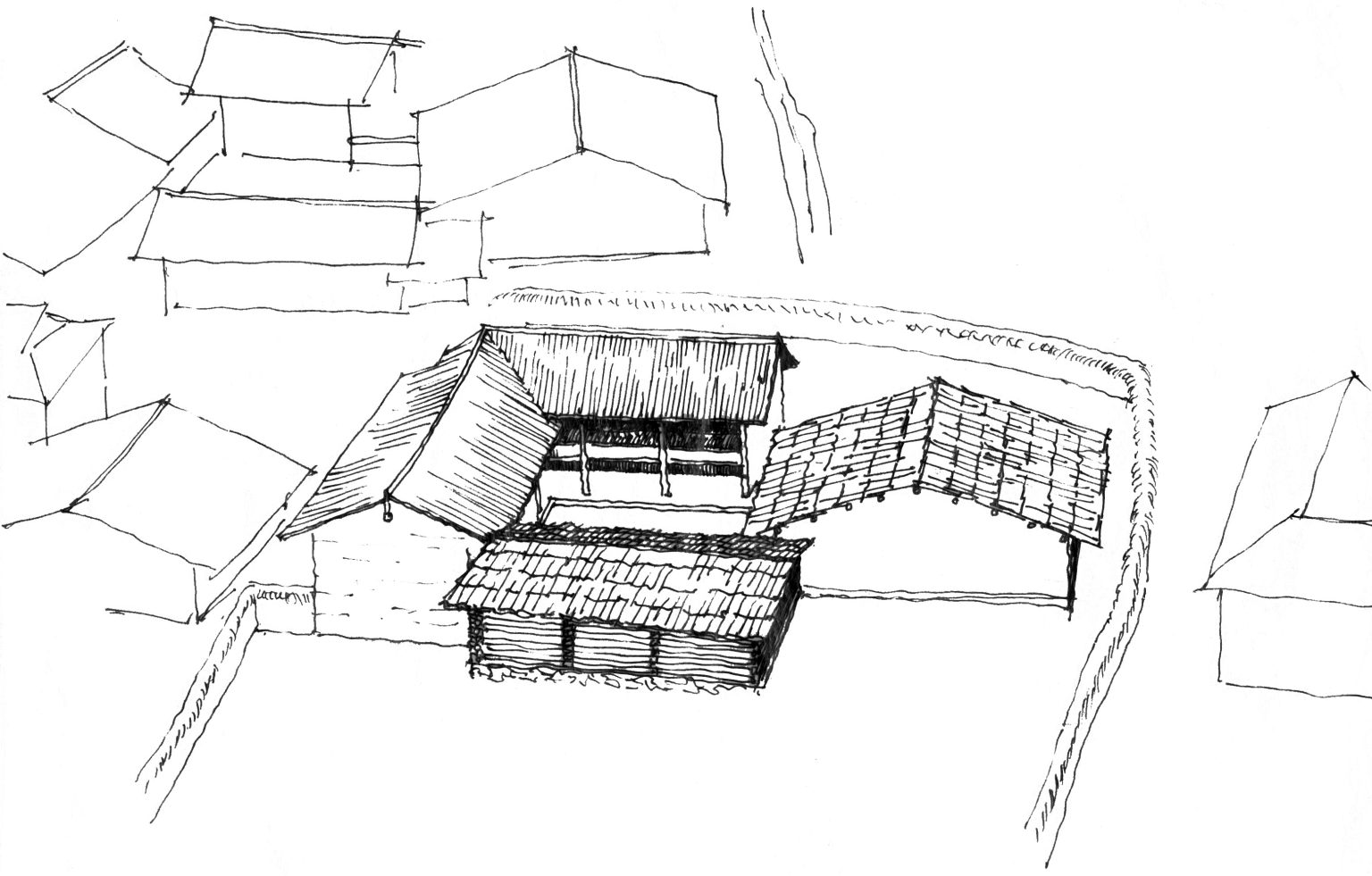 摩梭民居 Dwellings of Mosuo – AWhouse